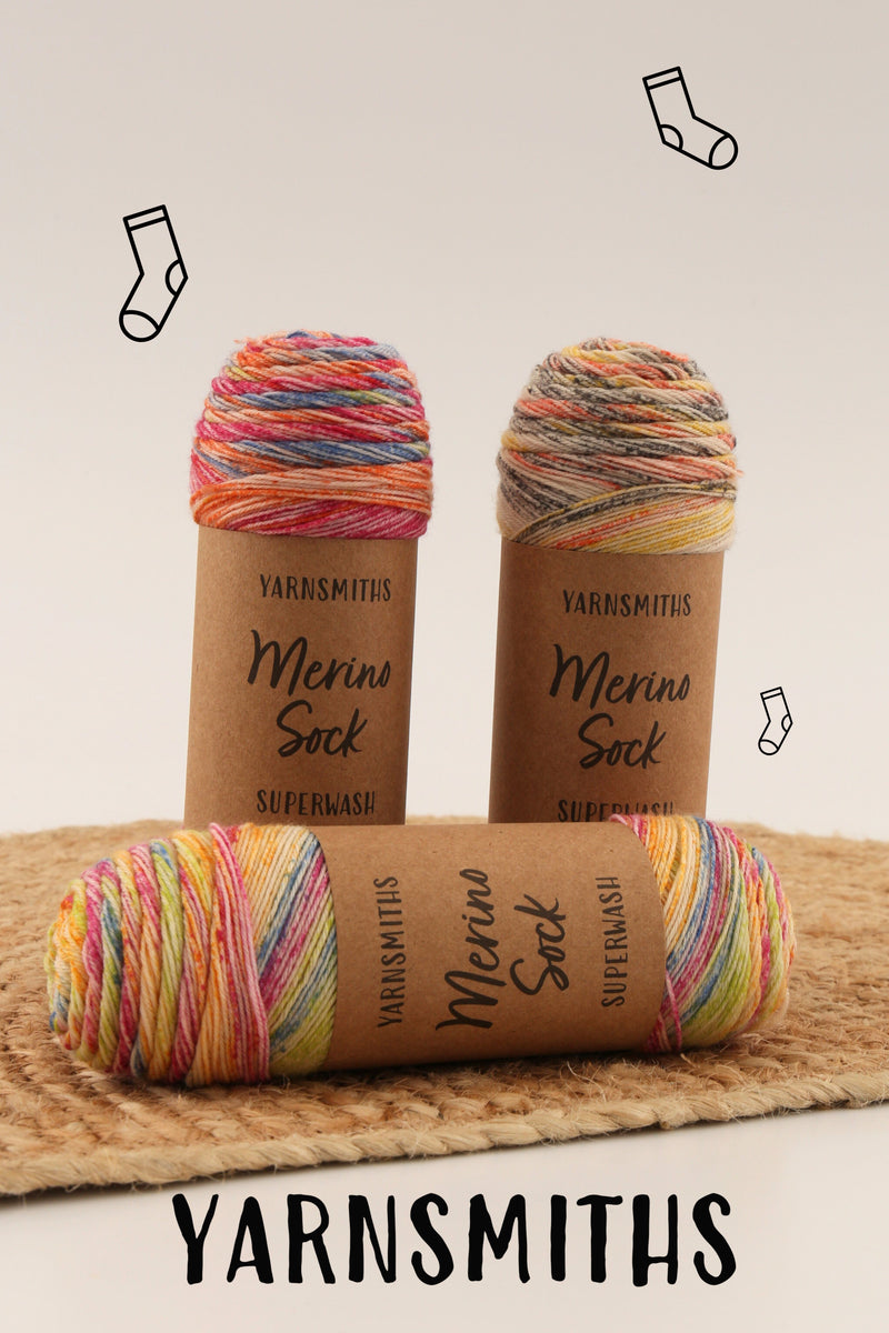 Yarnsmiths Merino Sock Prints – Knitty Gritty yarn and more