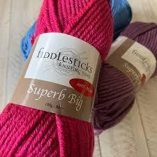 Fiddlesticks Superb Big - 16ply – Knitty Gritty yarn and more