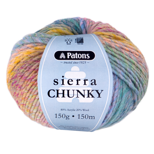 Patons Sierra Chunky - 12ply – Knitty Gritty yarn and more