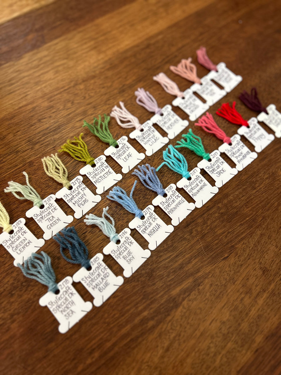 Stylecraft Special DK Colour Samples Top Up - 2024 20 New Colours ...