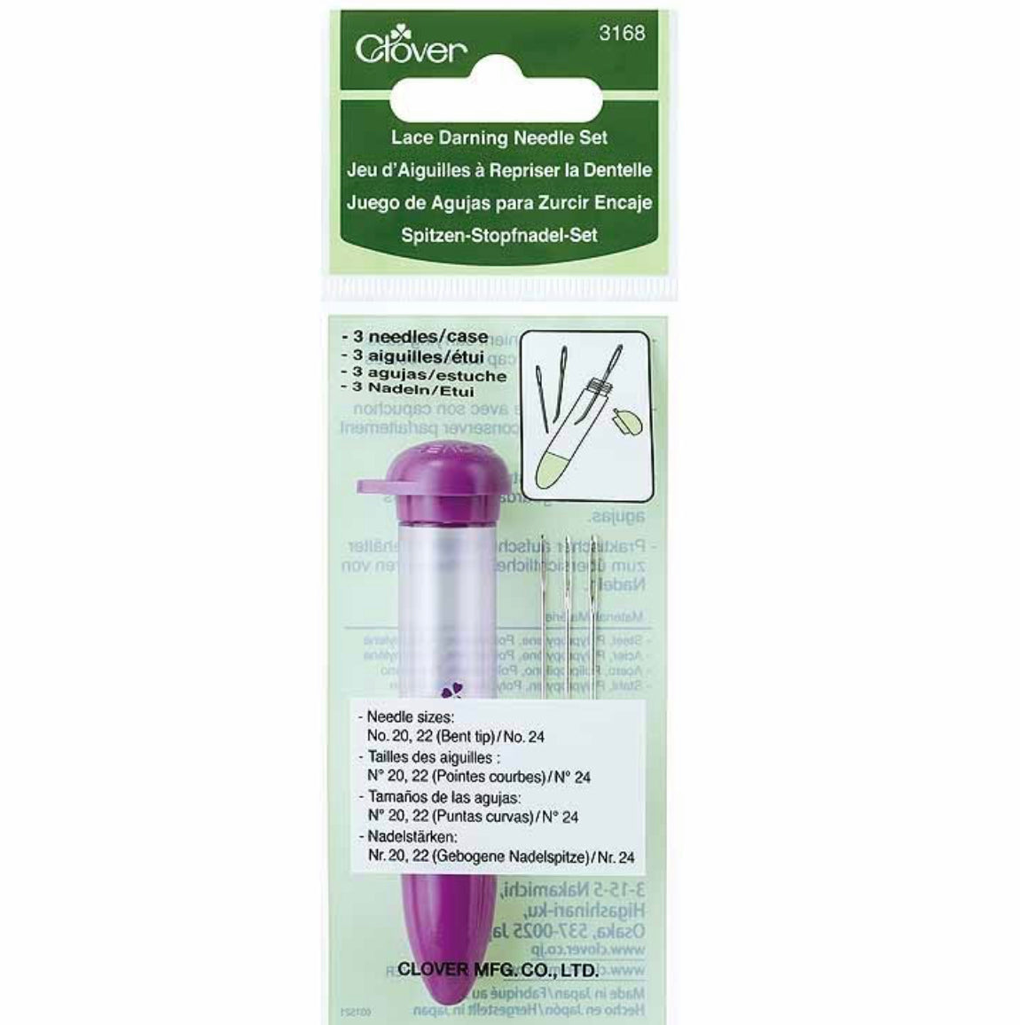 Clover Lace Darning Needle Set – Knitty Gritty yarn and more