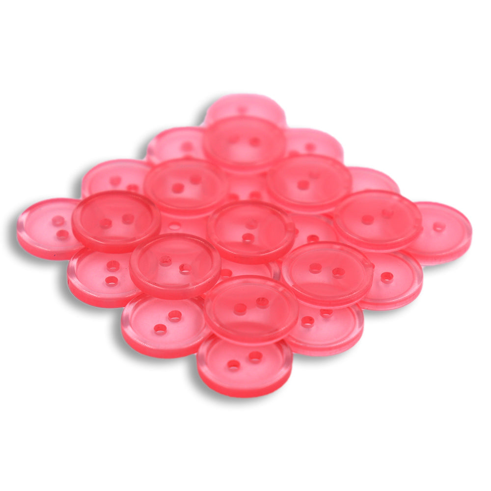 Sullivans 18mm Round Plastic Button 2 Hole - Pink – Knitty Gritty yarn ...