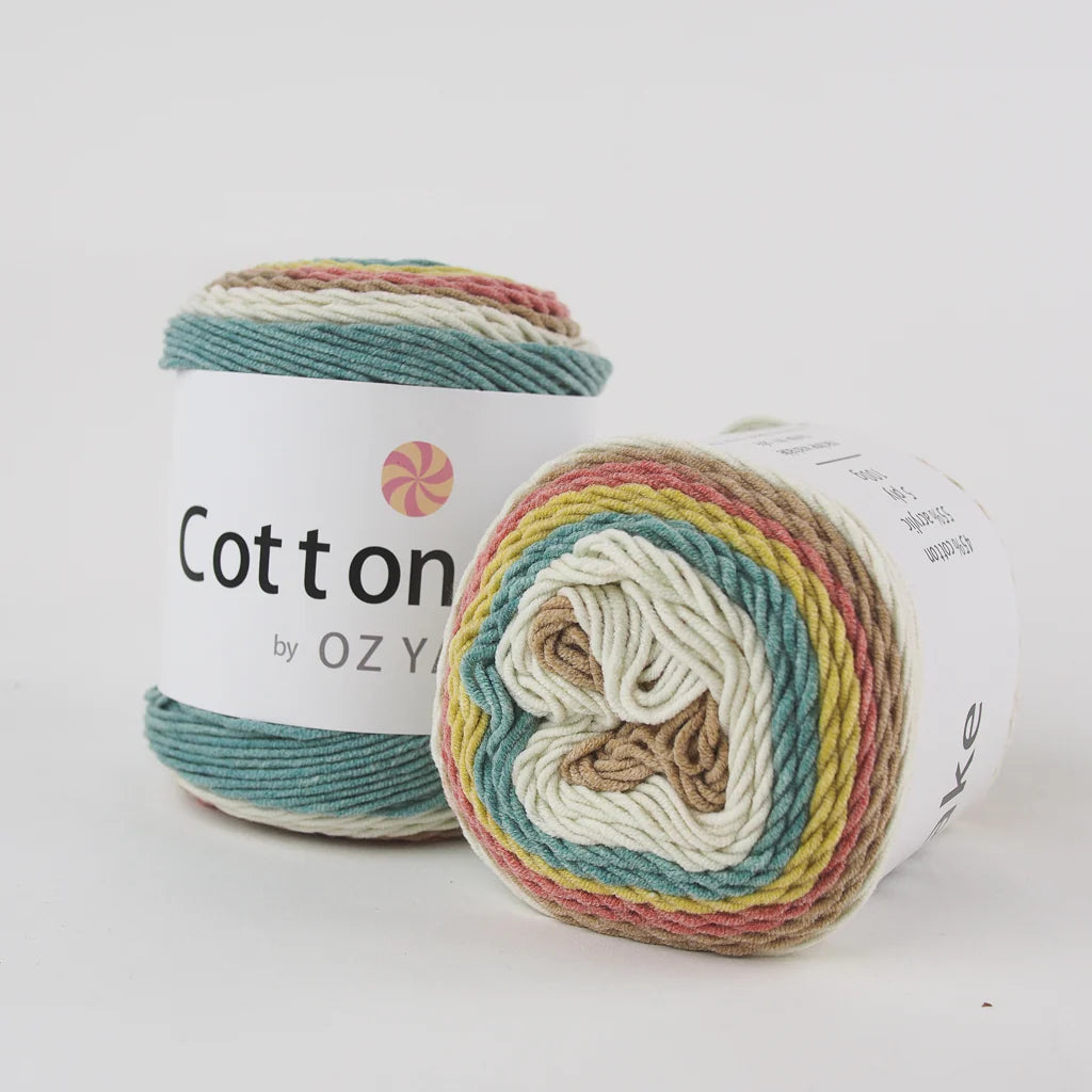Oz Yarn Cotton Cake - Garden Party - 24 – Knitty Gritty yarn and more
