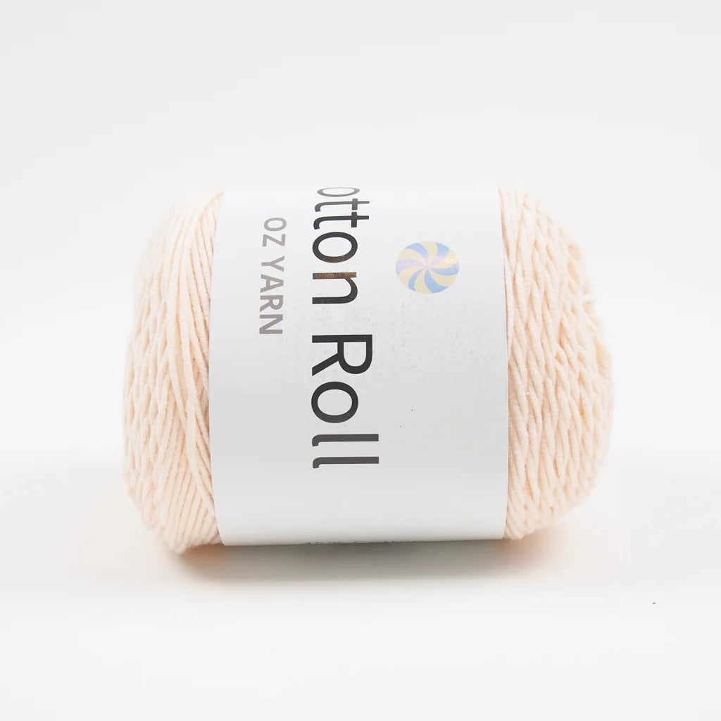 Oz Yarn Cotton Roll - 49 - Flesh (discontinued) – Knitty Gritty yarn ...