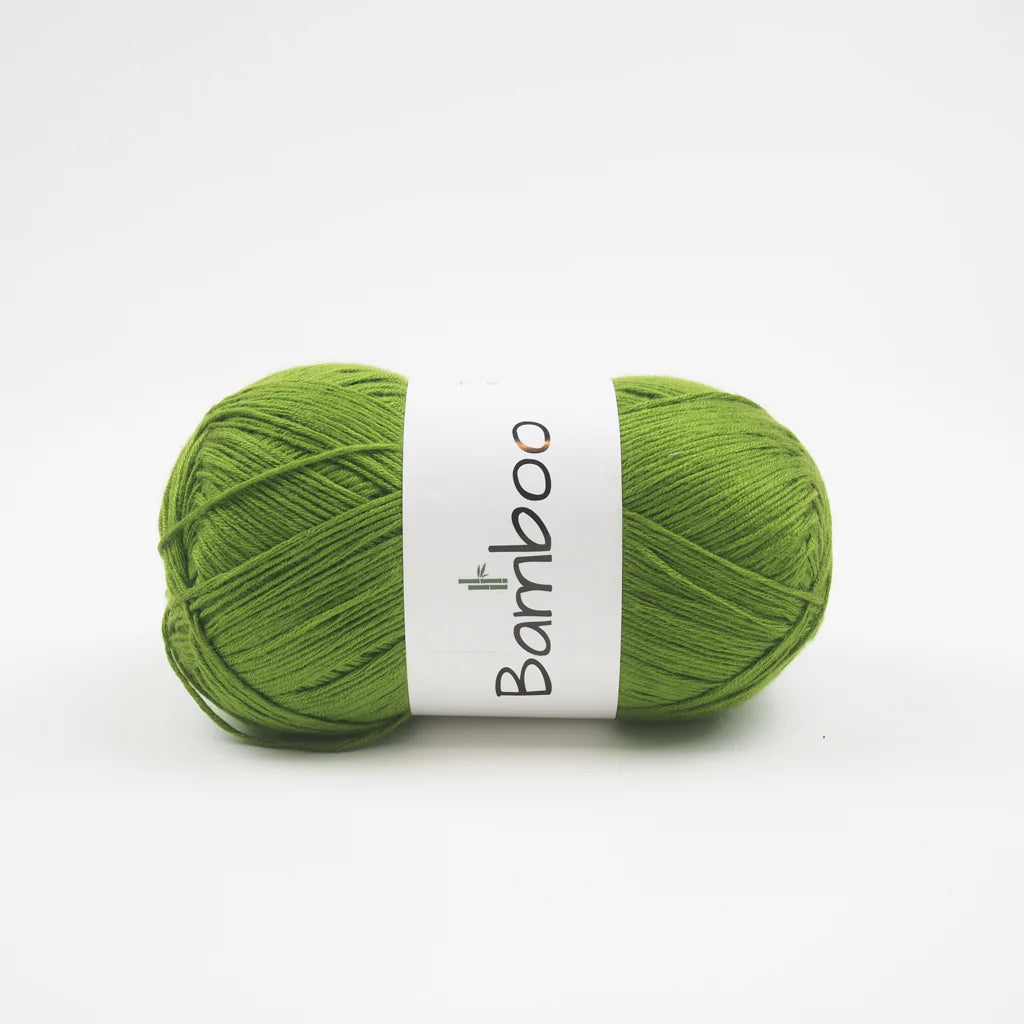 Oz Yarn - Bamboo - 53 - Moss Green – Knitty Gritty yarn and more