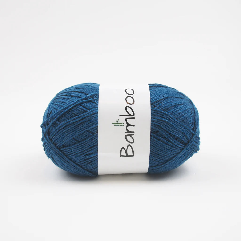 Oz Yarn - Bamboo - 58 - Aegean Blue – Knitty Gritty yarn and more