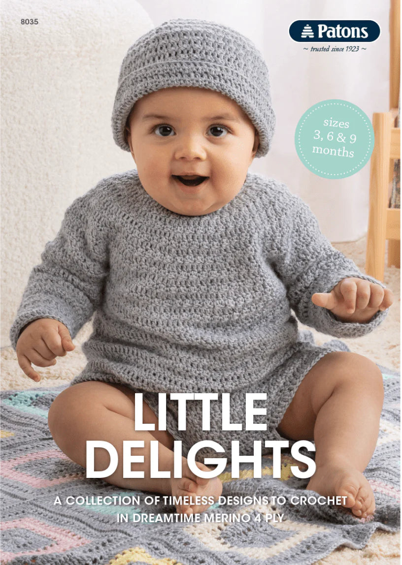Patons Little Delights Pattern Book – Knitty Gritty yarn and more