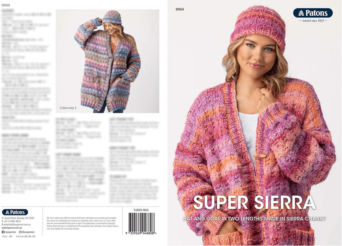 Patons Crochet Super Sierra Pattern Book – Knitty Gritty yarn and more