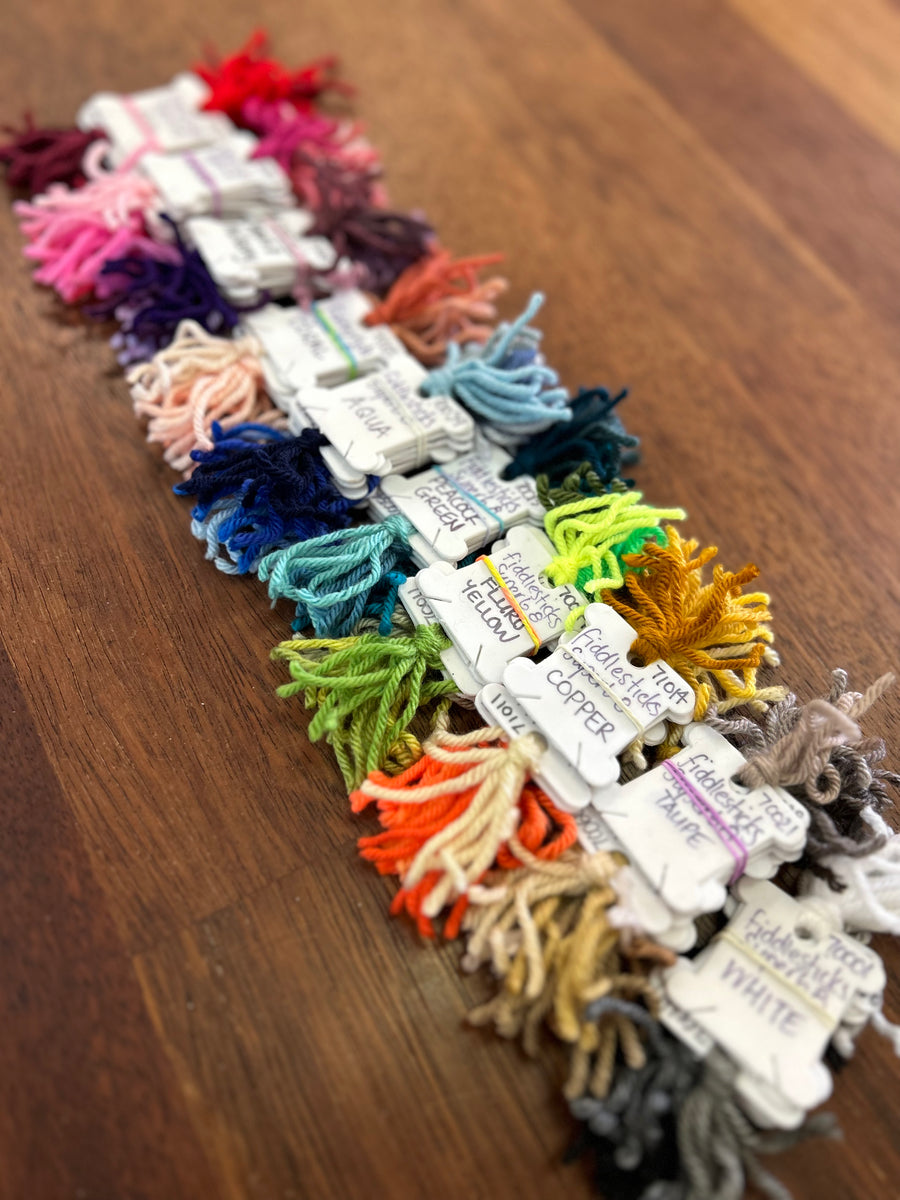 Fiddlesticks Superb 8 Colour Samples – Knitty Gritty yarn and more