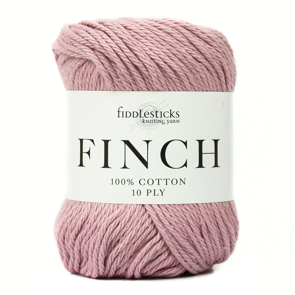 Fiddlesticks Finch Cotton - 10ply - 6222 Ballet – Knitty Gritty yarn ...