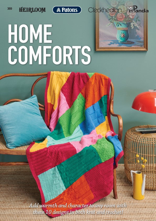 Home Comforts Pattern Book – Knitty Gritty yarn and more