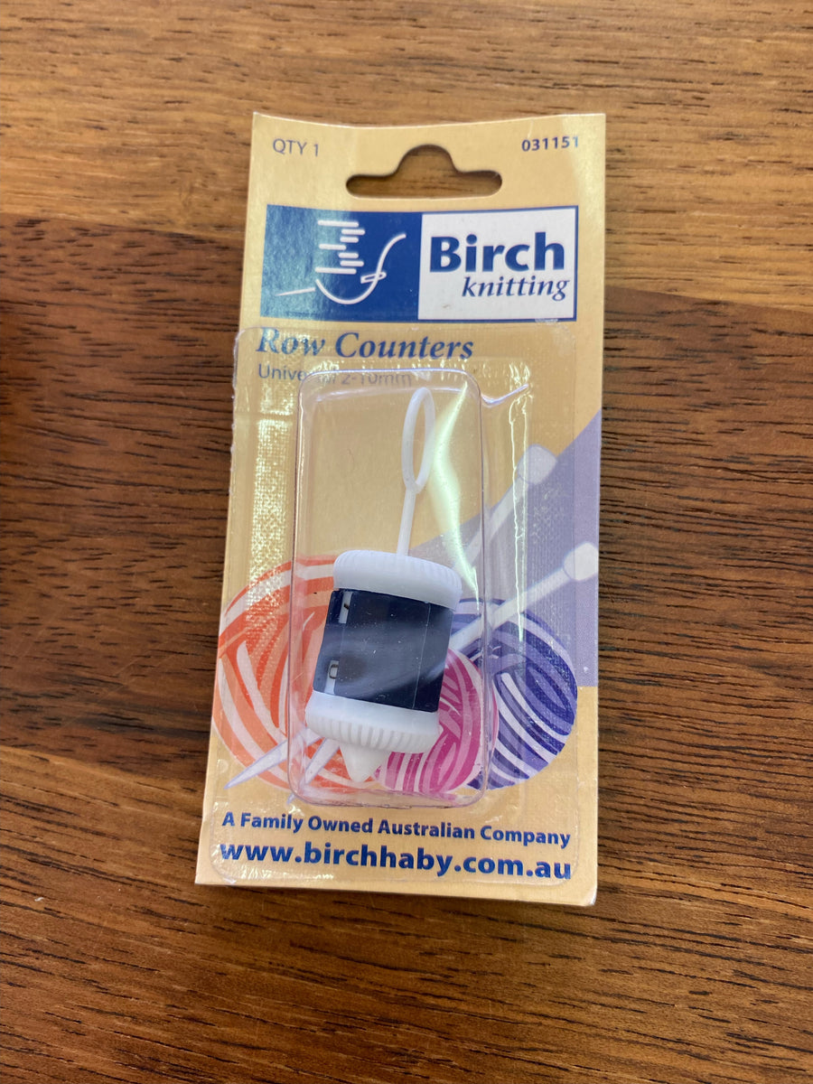 Birch Knitting Row Counter – Knitty Gritty yarn and more