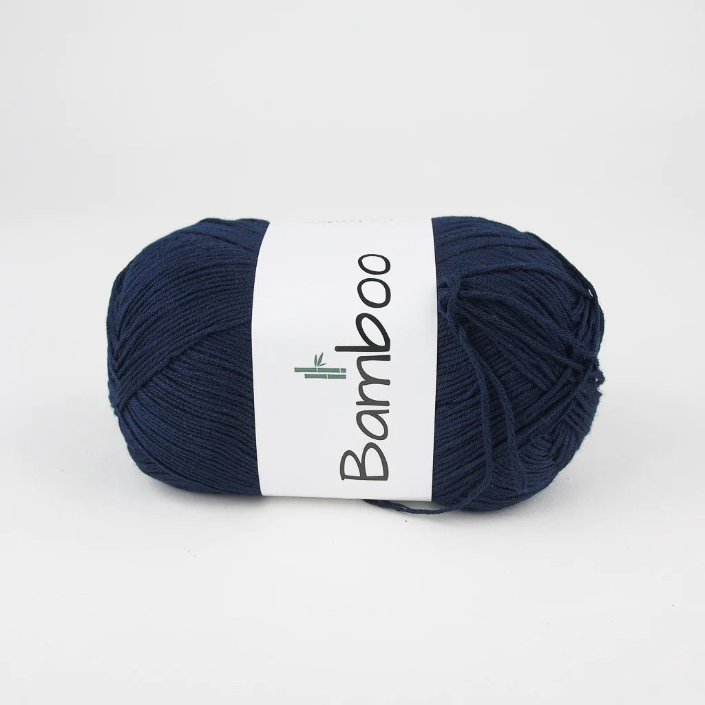 Oz Yarn - Bamboo - Navy Blue - 37 – Knitty Gritty yarn and more