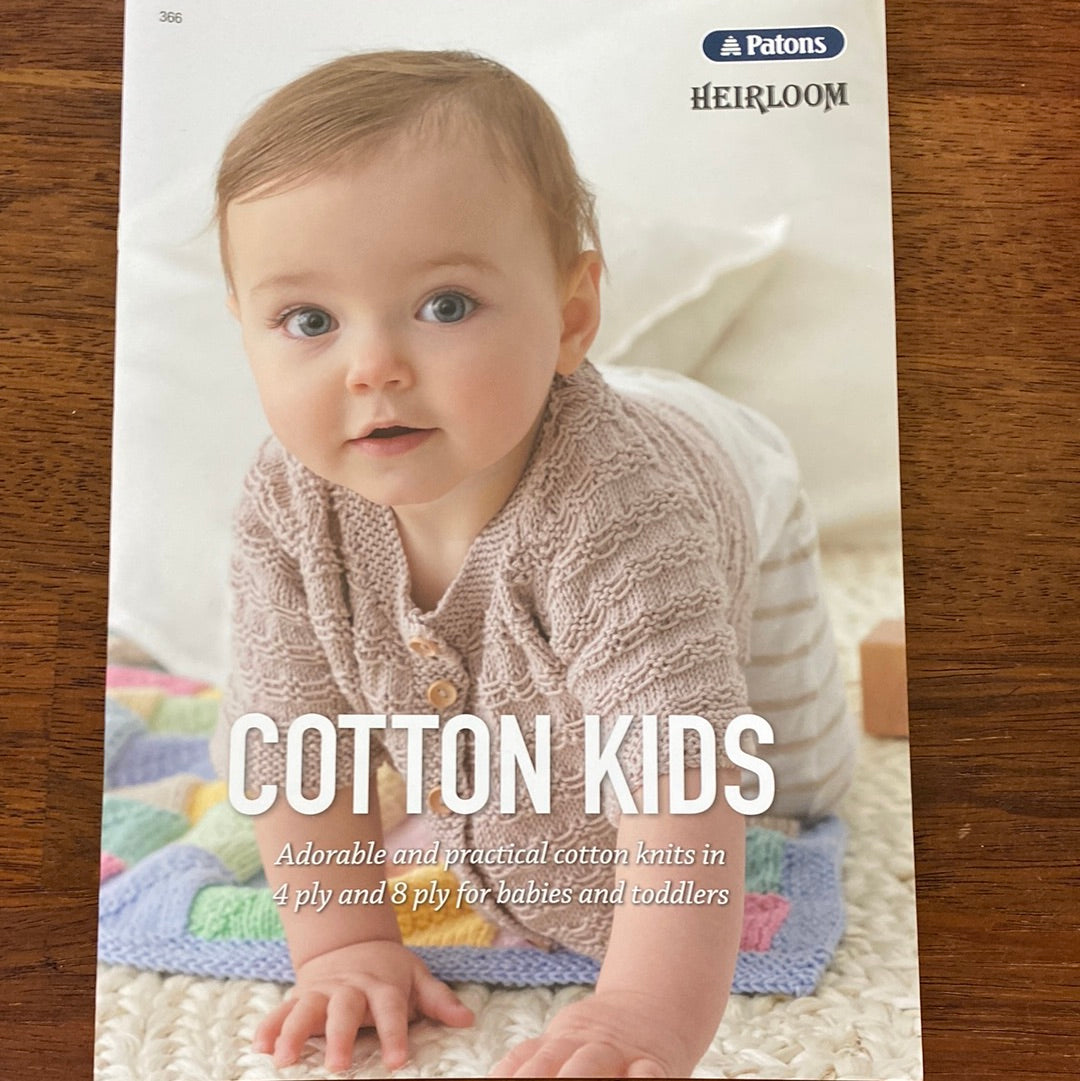 Cotton Kids Pattern Book – Knitty Gritty yarn and more