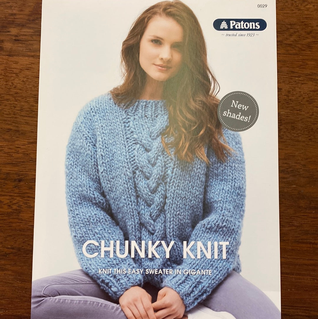 Patons Chunky Knit Pattern Book – Knitty Gritty yarn and more